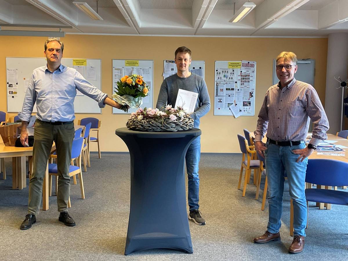 Beförderung von Hartwig Markus | BBS Technik Cloppenburg